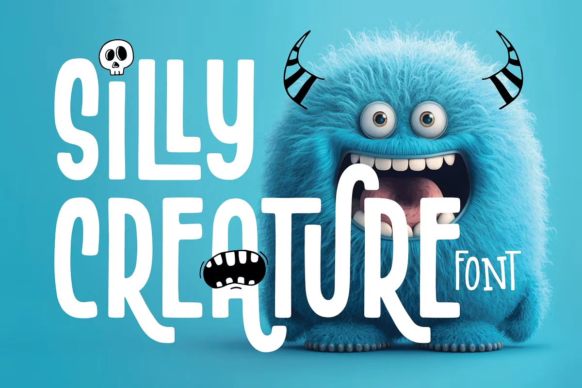 Silly Creature Font Free Download - Sans Serif Fonts