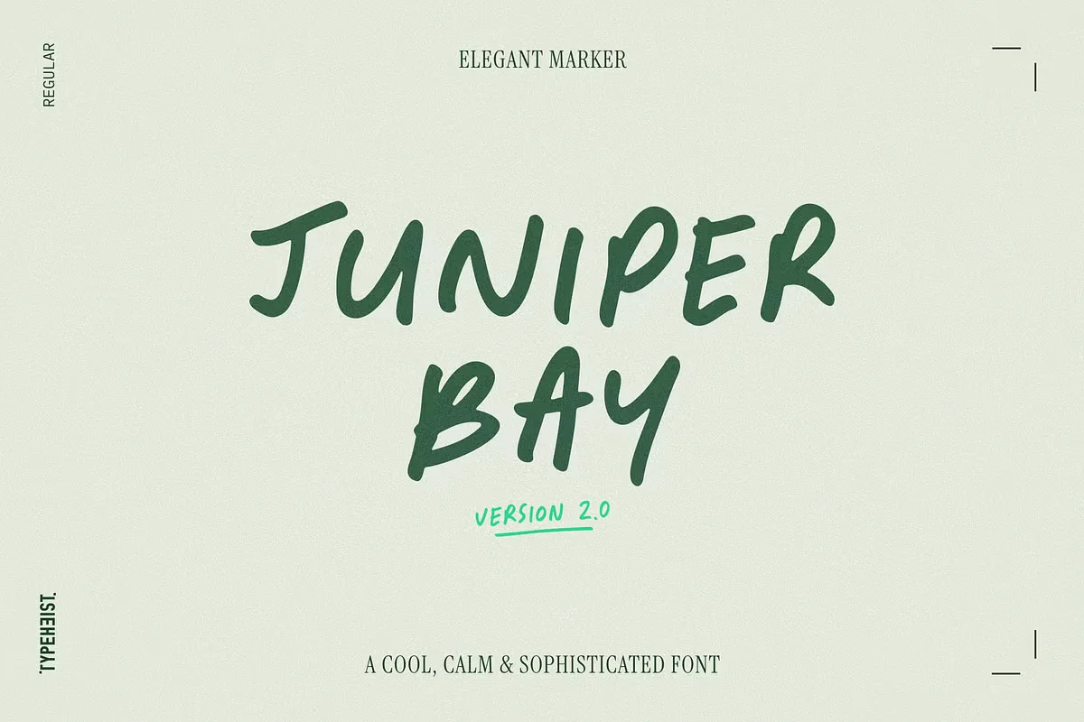 Juniper Bay Font Free Download - UIFreebies