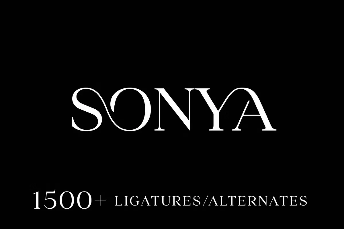 Sonya Font Free Download - UIFreebies