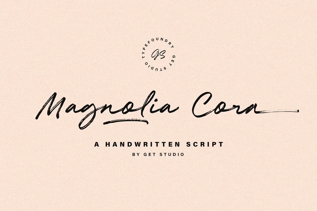 Magnolia Cora Font Free Download - Handwritten Fonts